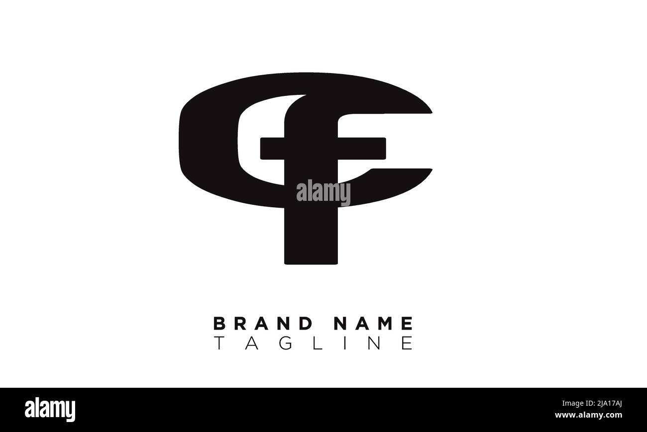 CF Alphabet letters Initials Monogram logo Stock Vector Image & Art - Alamy
