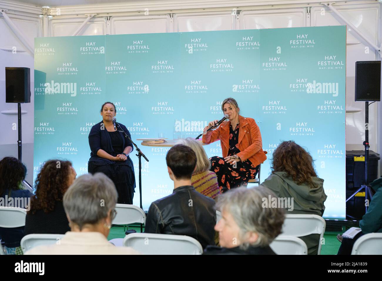 Hay-on-Wye, Wales, UK. 26th May, 2022. Torrey Peters at Hay Festival ...