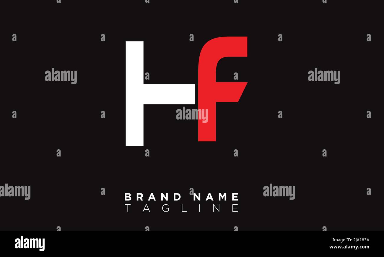 HF Alphabet letters Initials Monogram logo Stock Vector Image & Art - Alamy
