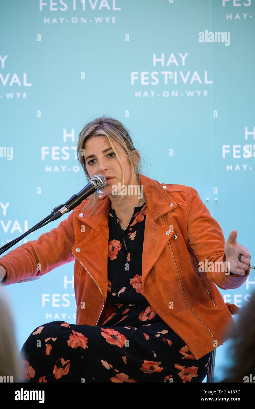 Hay-on-Wye, Wales, UK. 26th May, 2022. Torrey Peters at Hay Festival ...