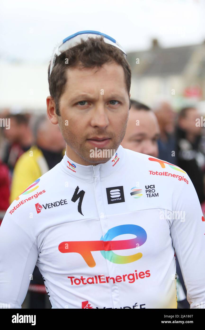 Andouillé, France - May 26, 2022, Julien Simon of TotalEnergies during ...