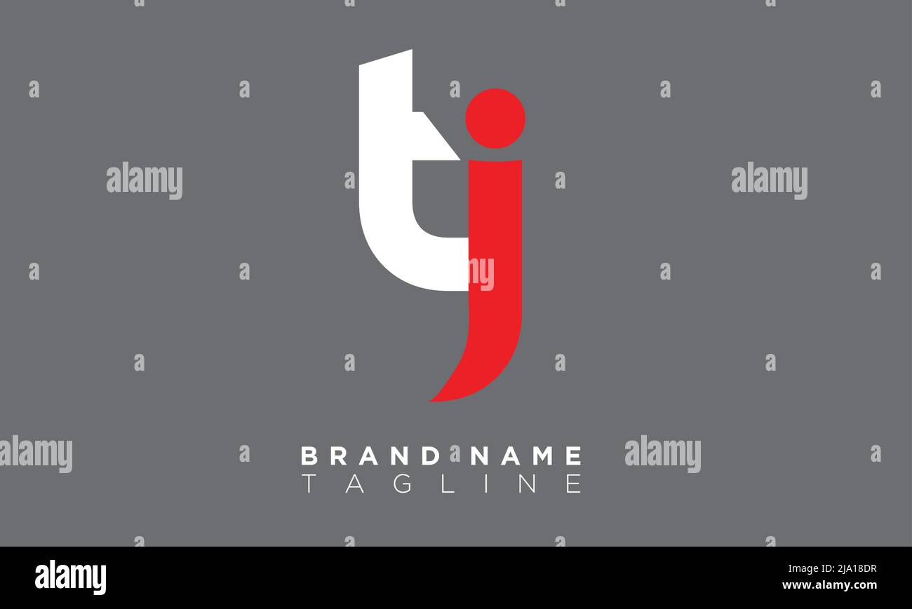 TJ Alphabet letters Initials Monogram logo Stock Vector Image & Art - Alamy