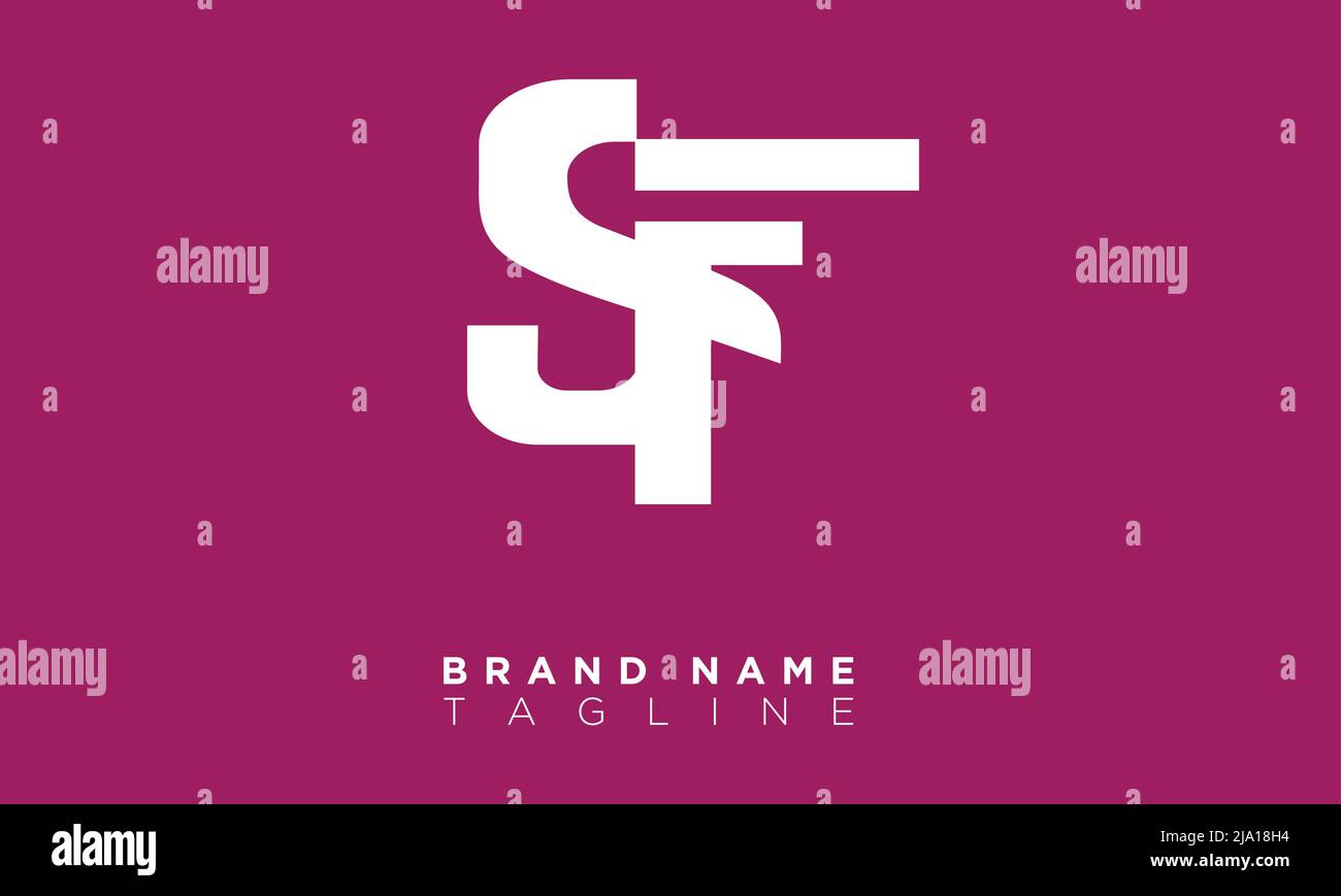 Letter sf logo Stock Vector Images - Alamy