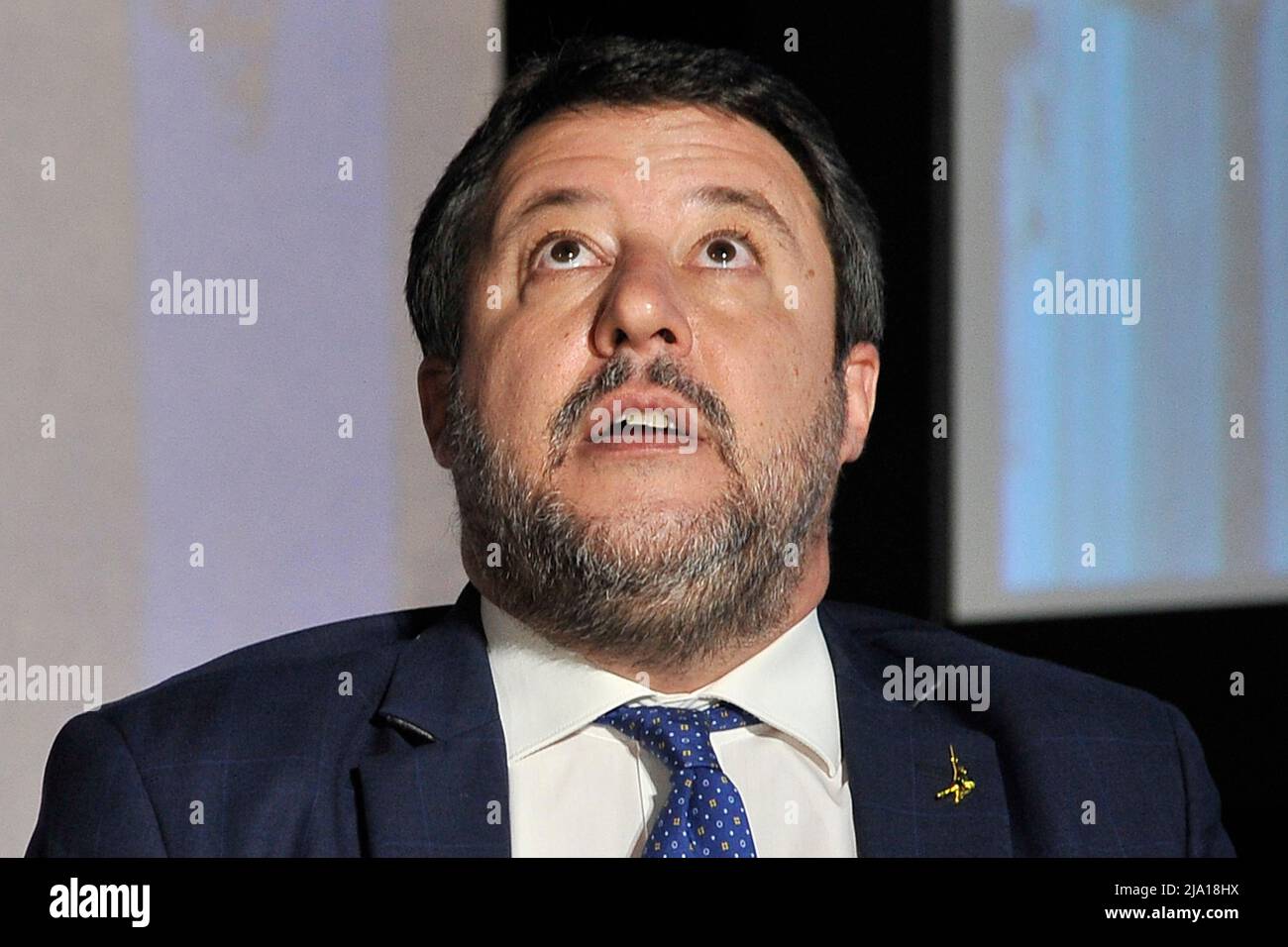 Matteo Salvini Former Member of the European Parliament, during the ...