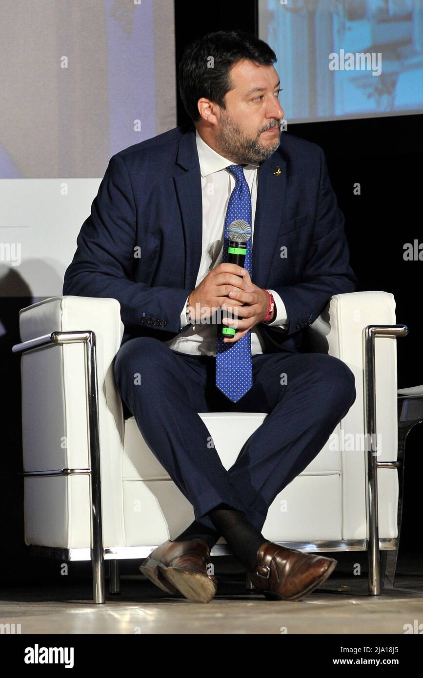 Matteo Salvini Former Member of the European Parliament, during the ...