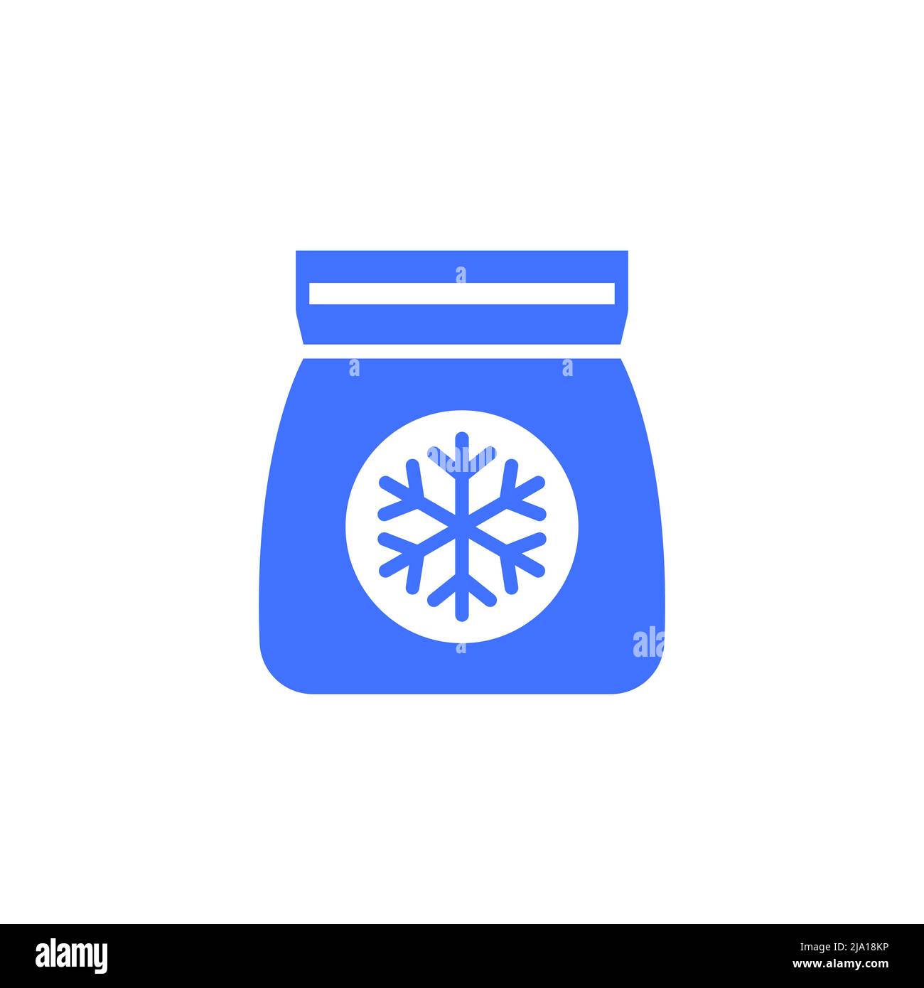 Frozen food bag Stock Vector Images - Alamy