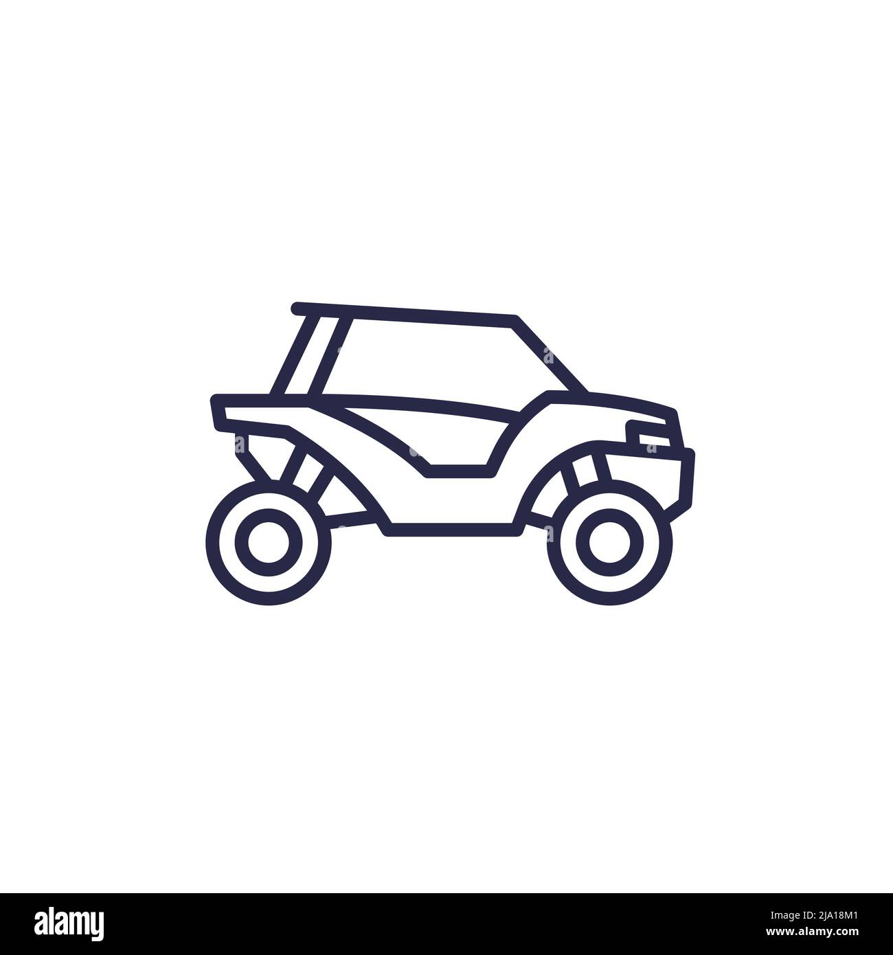 UTV line icon, Side-by-side vehicle vector Stock Vector Image & Art - Alamy