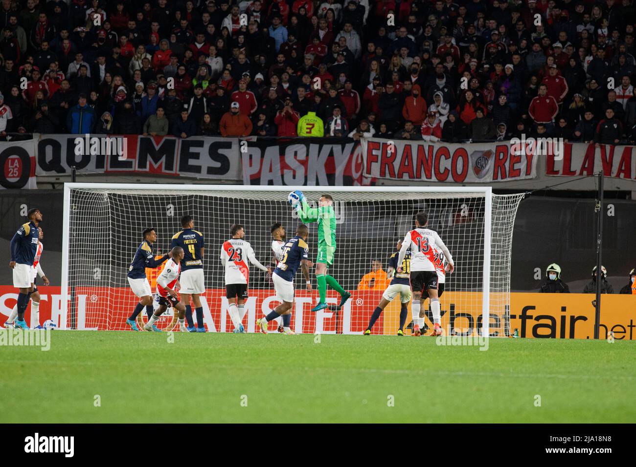 Franco Armani Goalkeeper from River Plate Team Argentina plays against ...