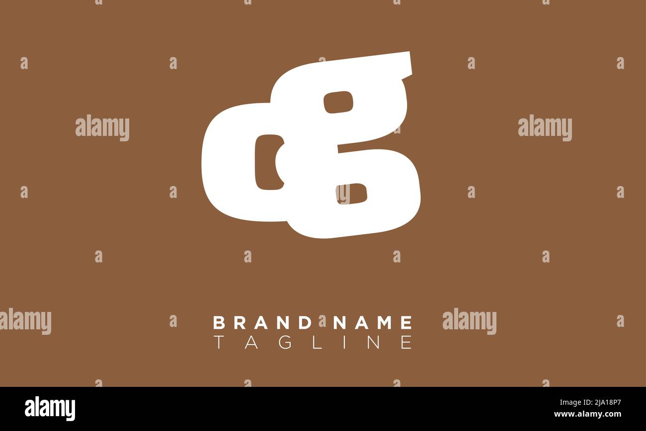 OG Alphabet letters Initials Monogram logo Stock Vector Image & Art - Alamy