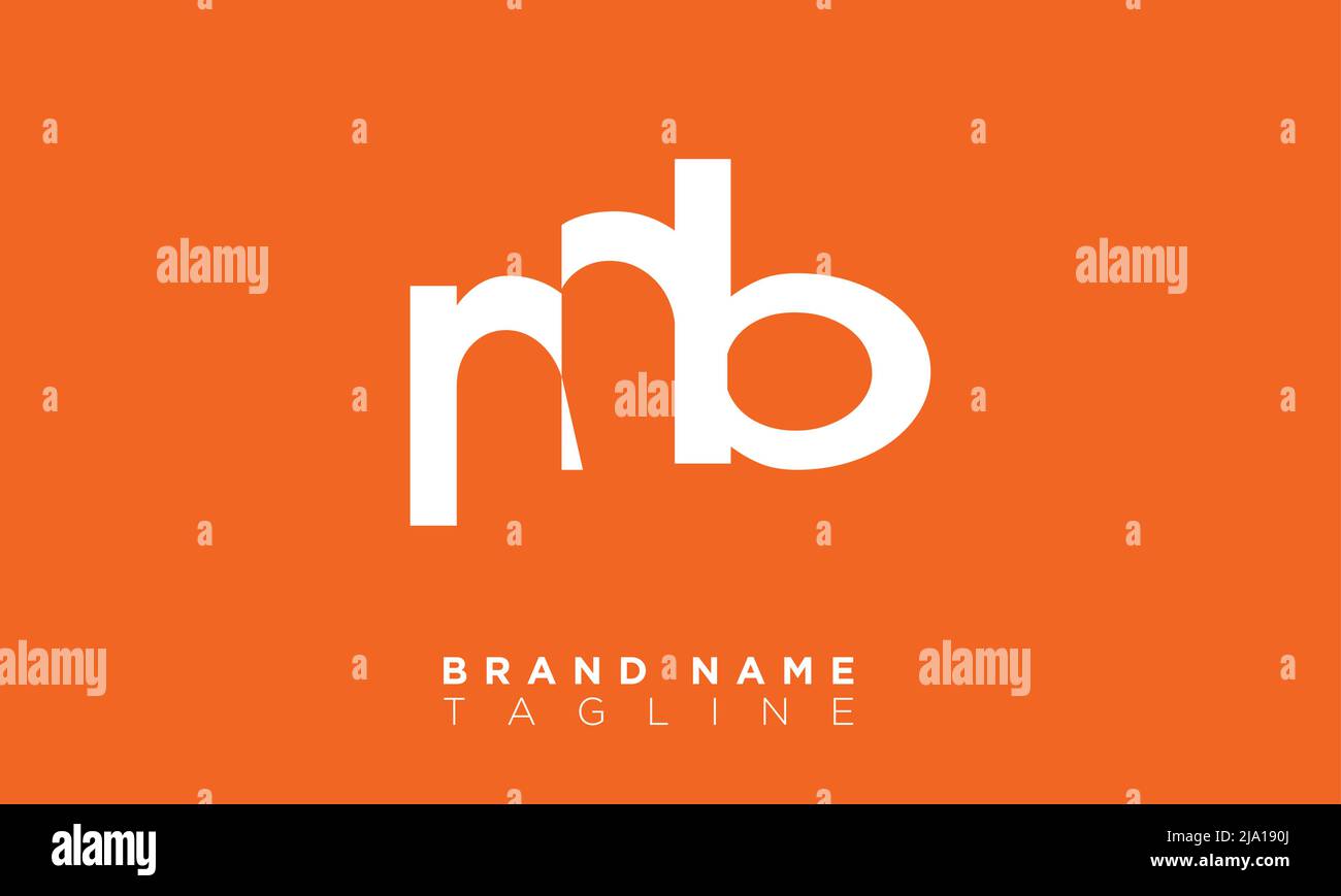 Letter mb logo hi-res stock photography and images - Alamy