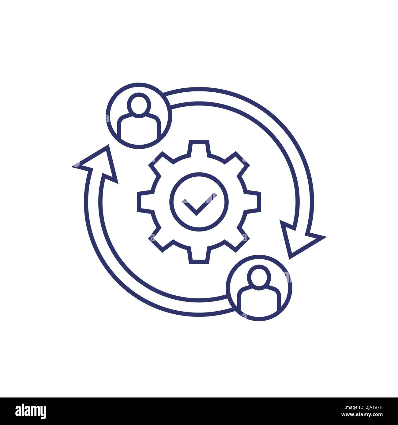 Workforce optimization Stock Vector Images - Alamy