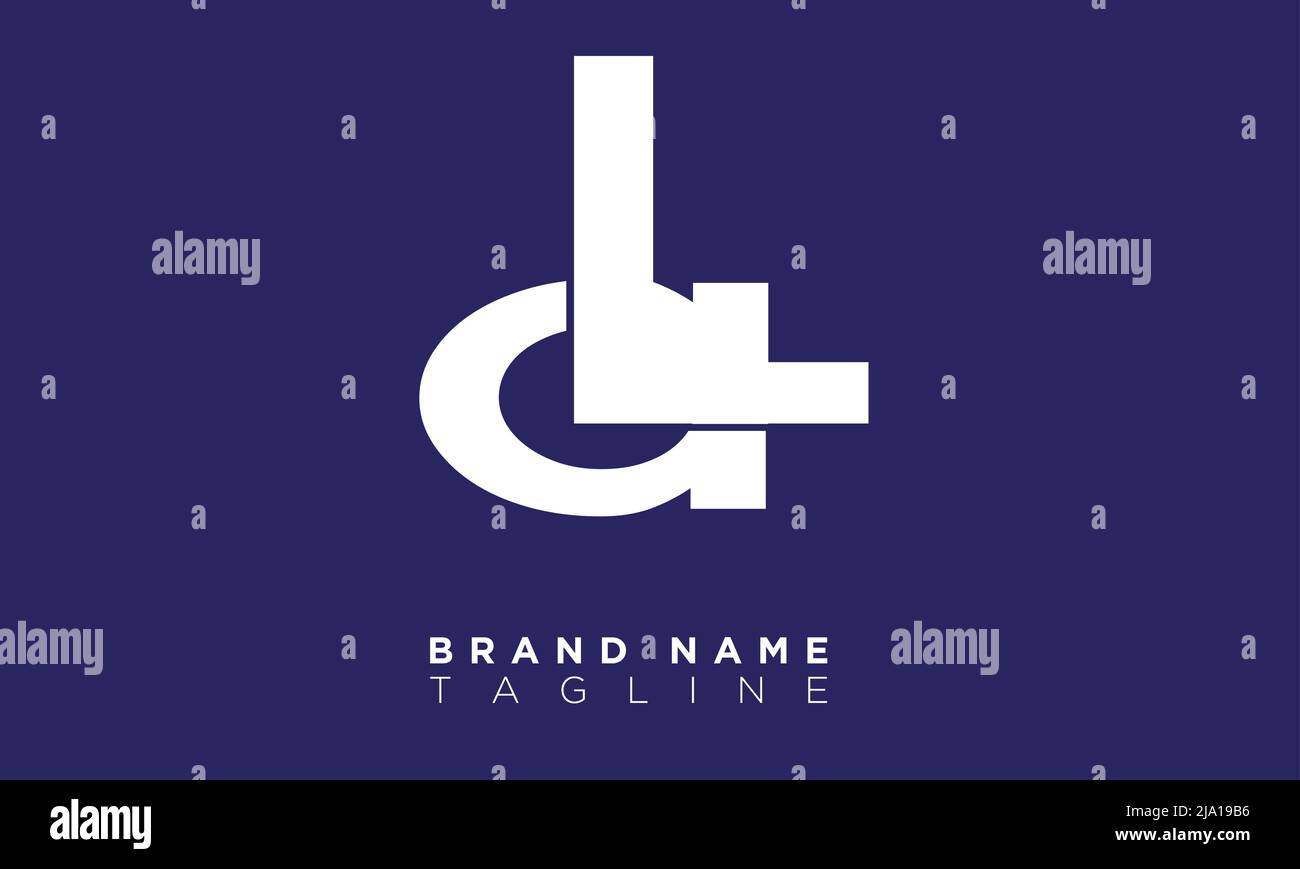 Alphabet la logo hi-res stock photography and images - Alamy