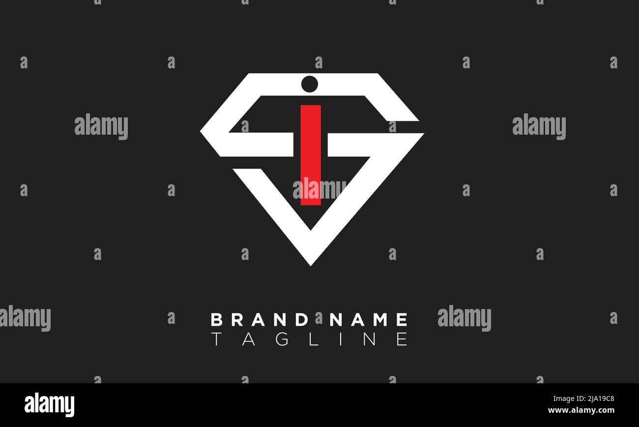 SI Alphabet letters Initials Monogram logo Stock Vector Image & Art - Alamy
