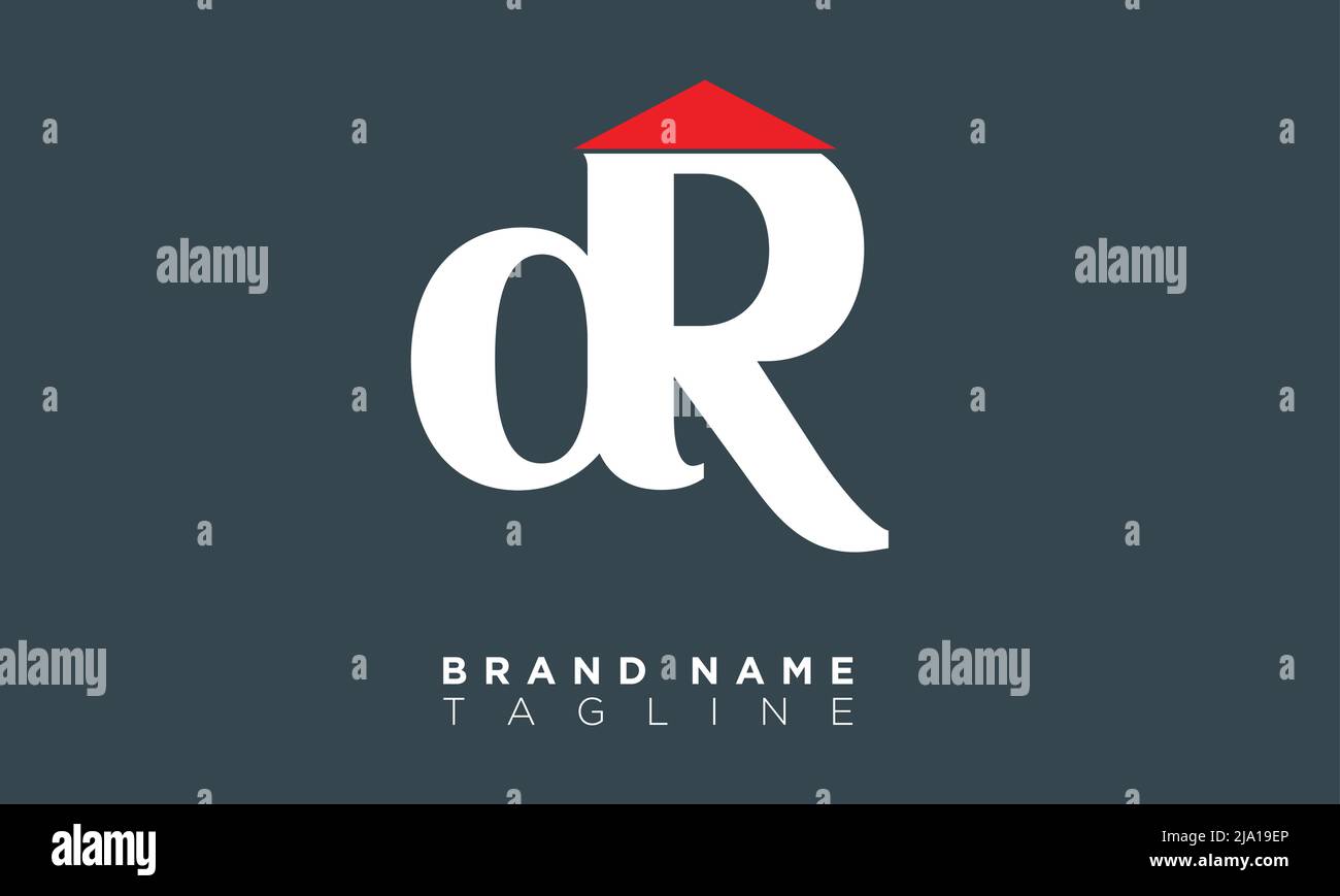 DR Alphabet letters Initials Monogram logo Stock Vector Image & Art - Alamy