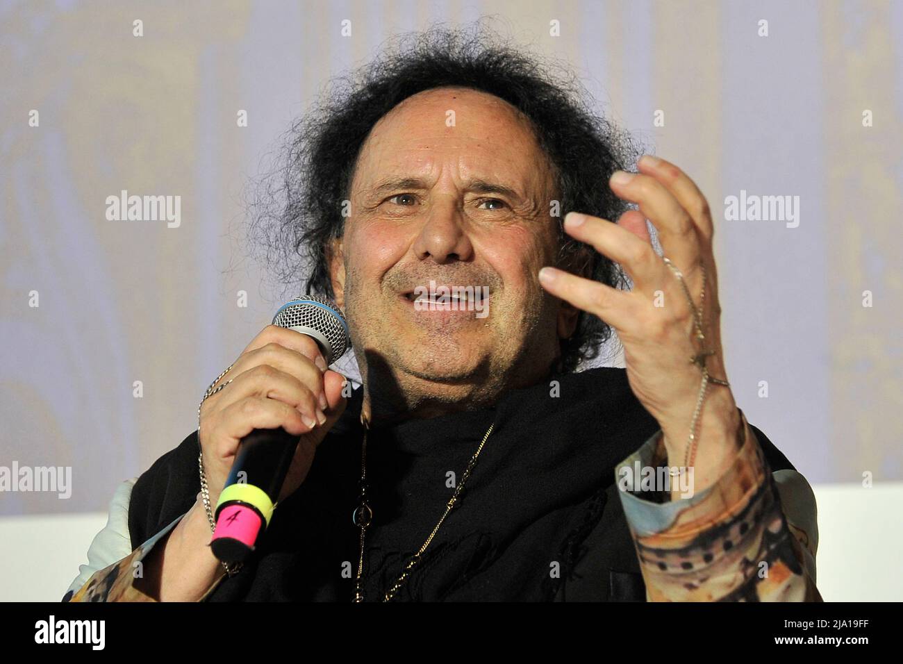 Enzo Avitabile italian singer, during the celebrations of the 130th ...