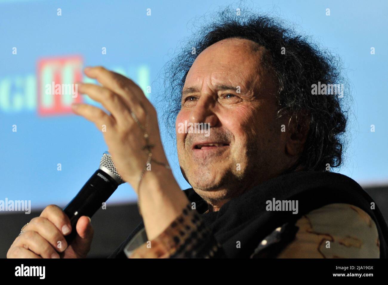 Enzo Avitabile italian singer, during the celebrations of the 130th ...