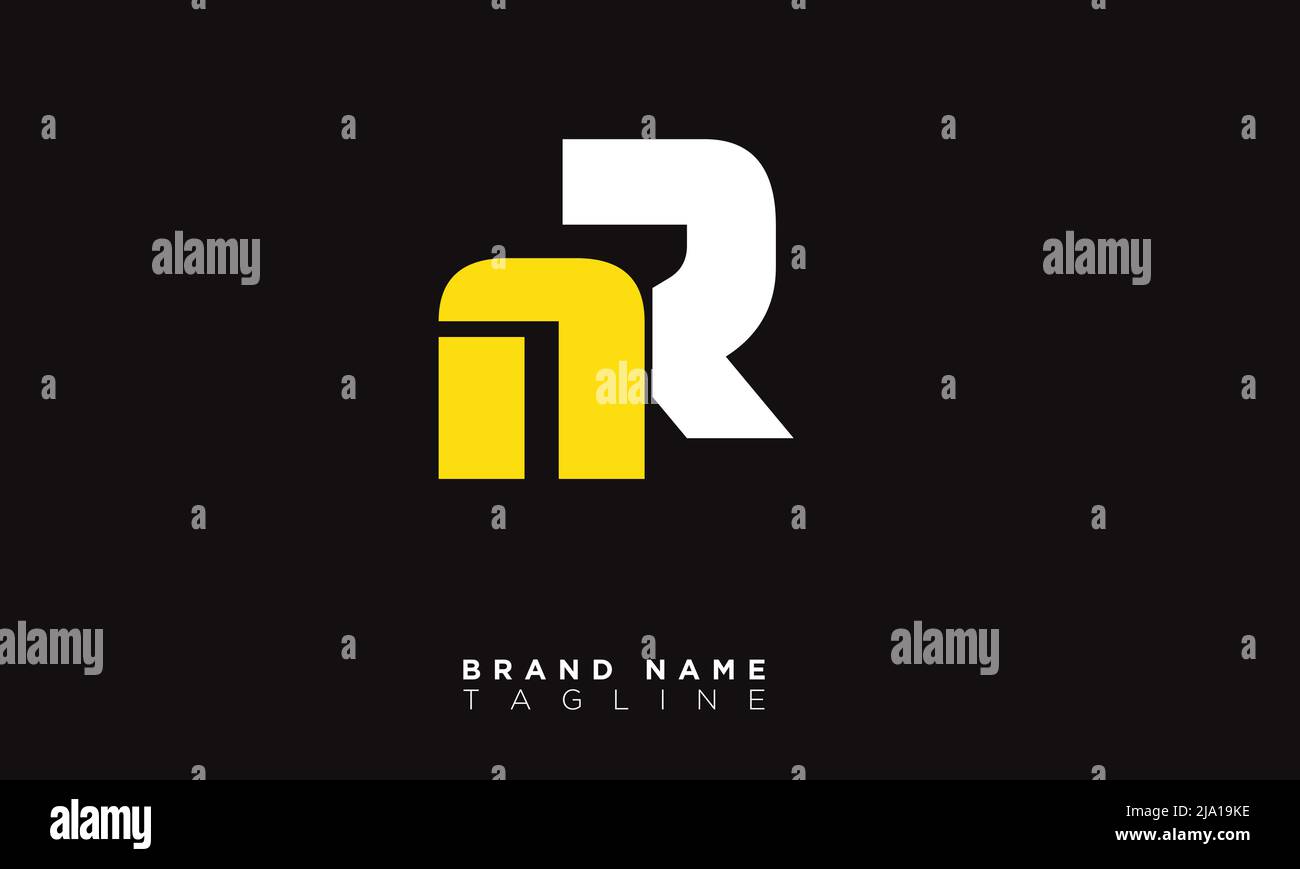 NR Alphabet letters Initials Monogram logo Stock Vector Image & Art - Alamy