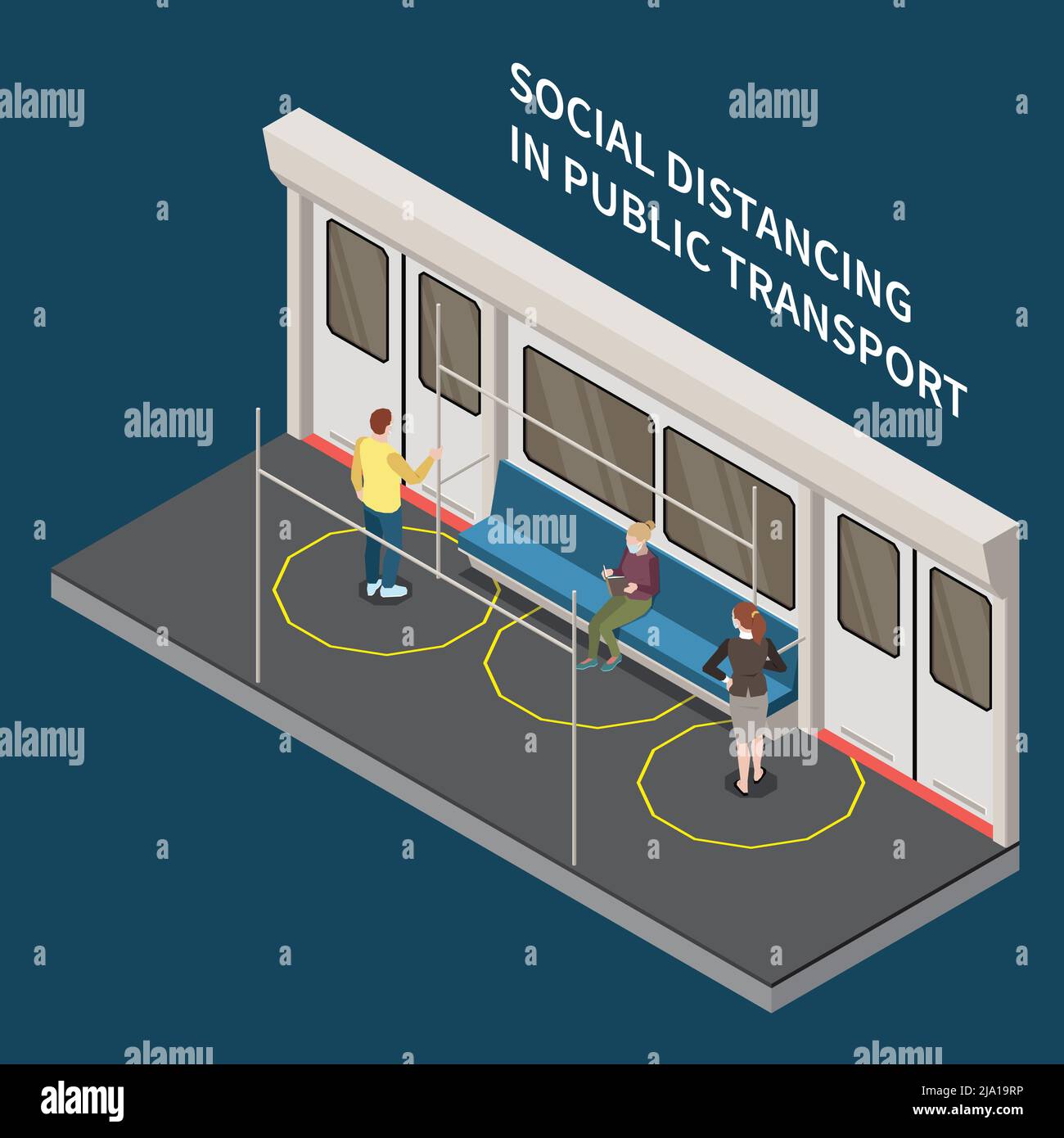 Distant train Stock Vector Images - Alamy