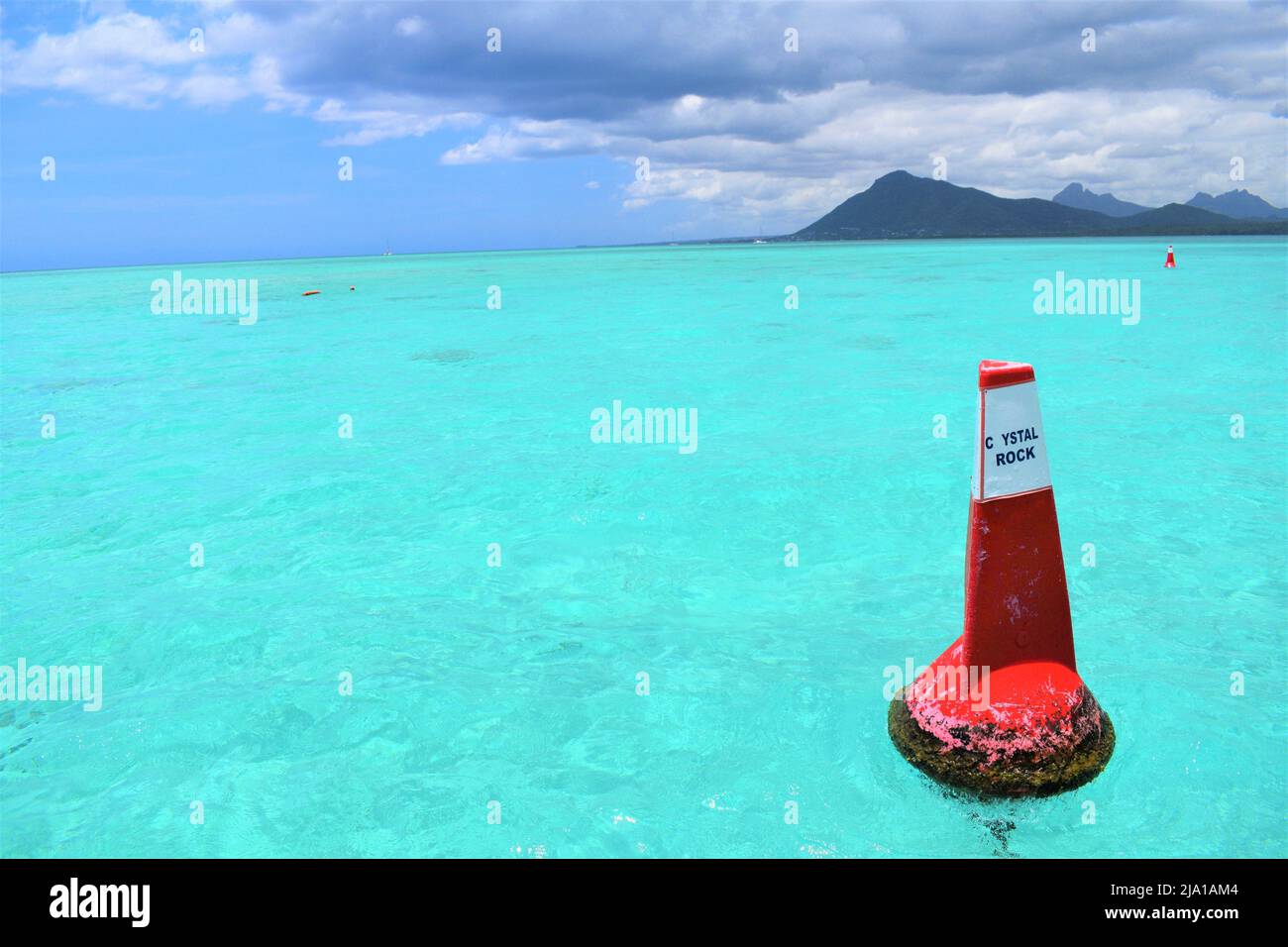 Crystal Rock at La Morne, Mauritius Stock Photo - Alamy