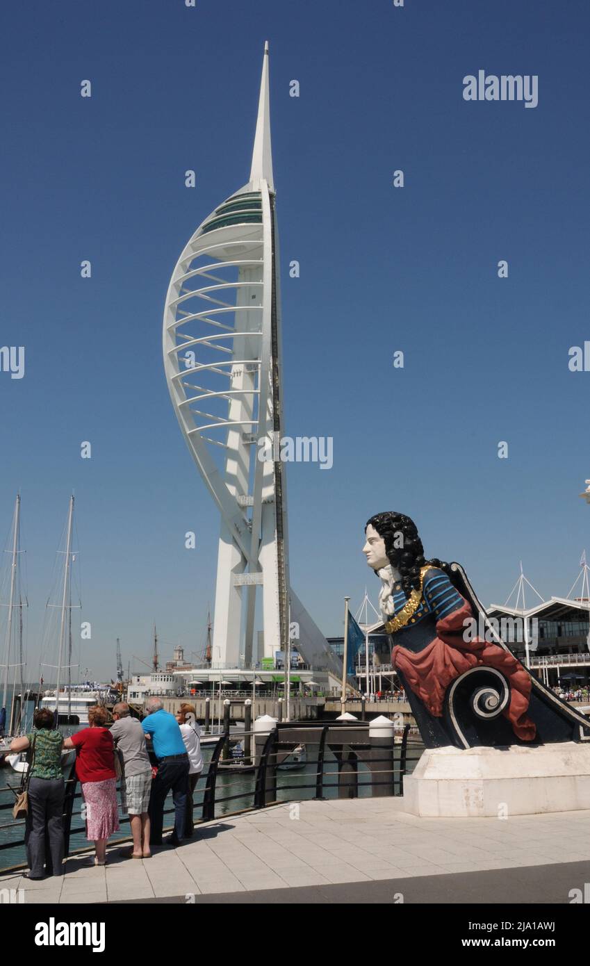 SPINNAKER TOWER, GUNWHARF QUAYS, PORTSMOUTH PIC MIKE WALKER 2010 Stock ...
