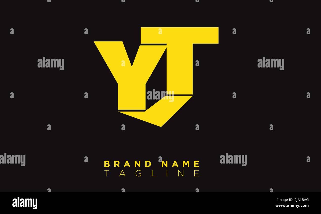YT Alphabet letters Initials Monogram logo Stock Vector Image & Art - Alamy