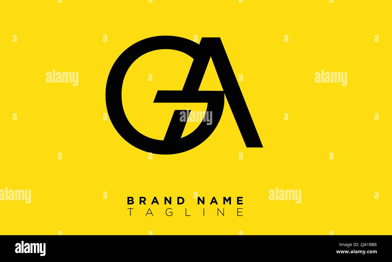 Ga logo hi-res stock photography and images - Alamy