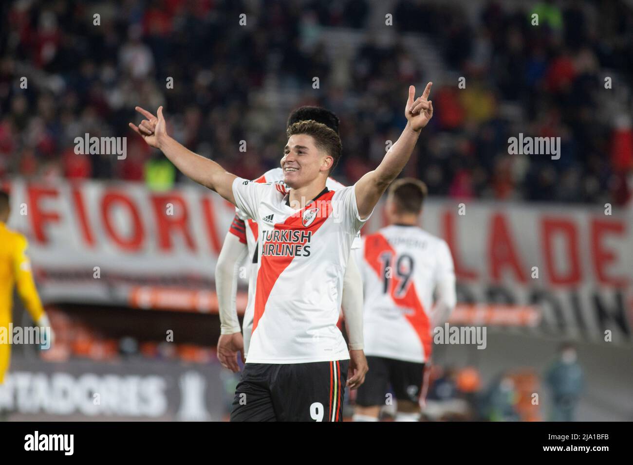 Julian Alvarez on River Plate team Stock Photo - Alamy