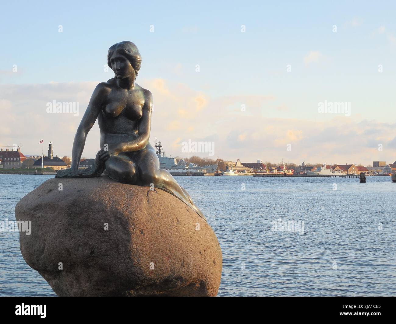 The Little Mermaid Statue, Copenhagen Stock Photo - Alamy