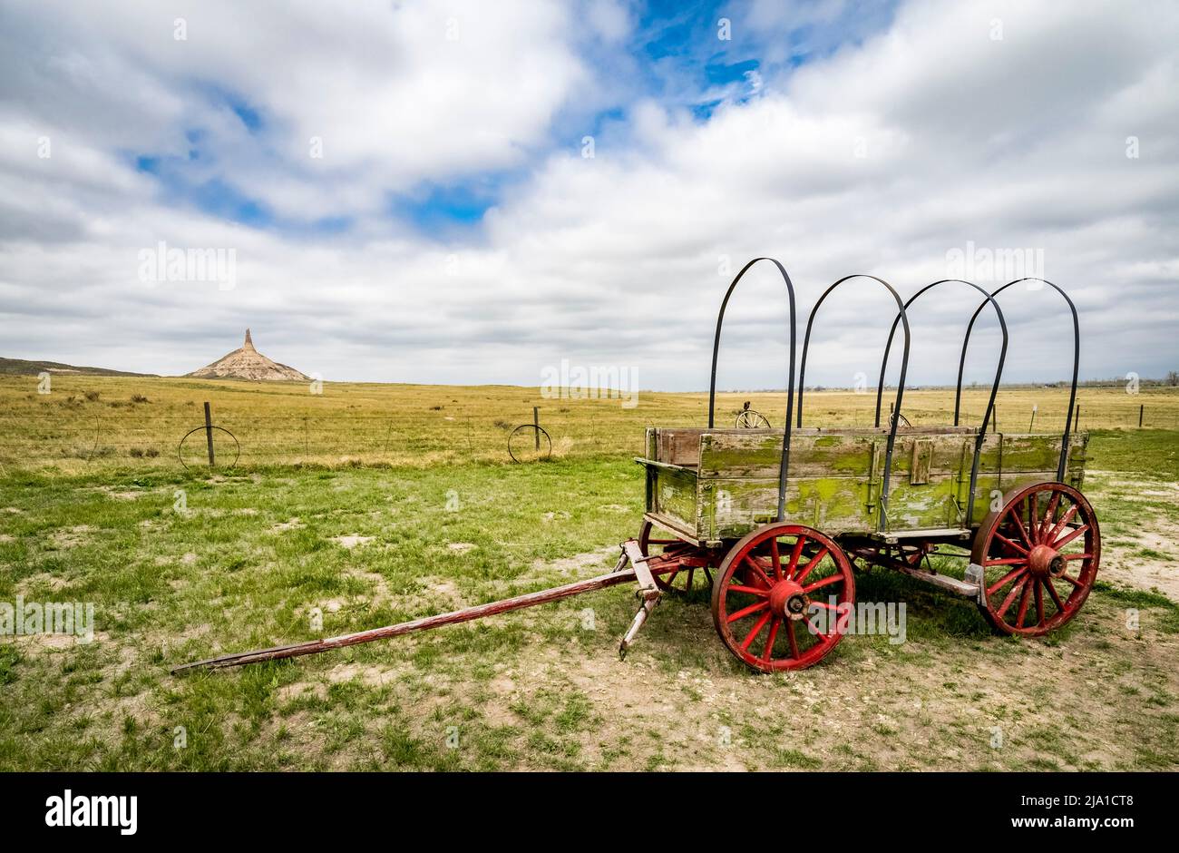 Chimney Rock National Historic Site was a landmark along the Oregon ...