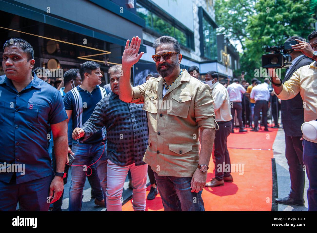 New Delhi, India - 26 May 2022, Kamal Haasan, Indian actor seen ...