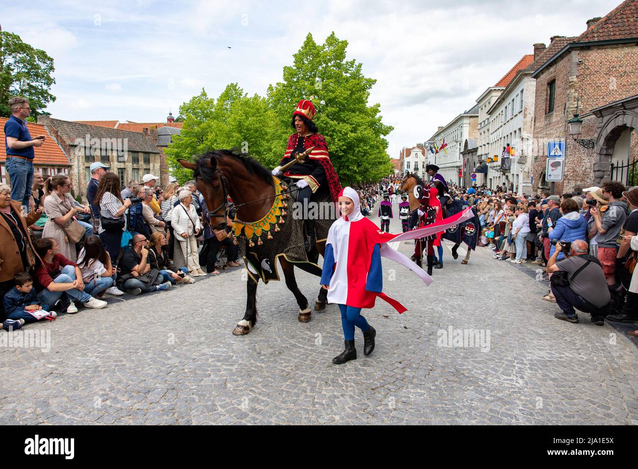 Illustration picture shows the Holy Blood Procession (Heilige ...
