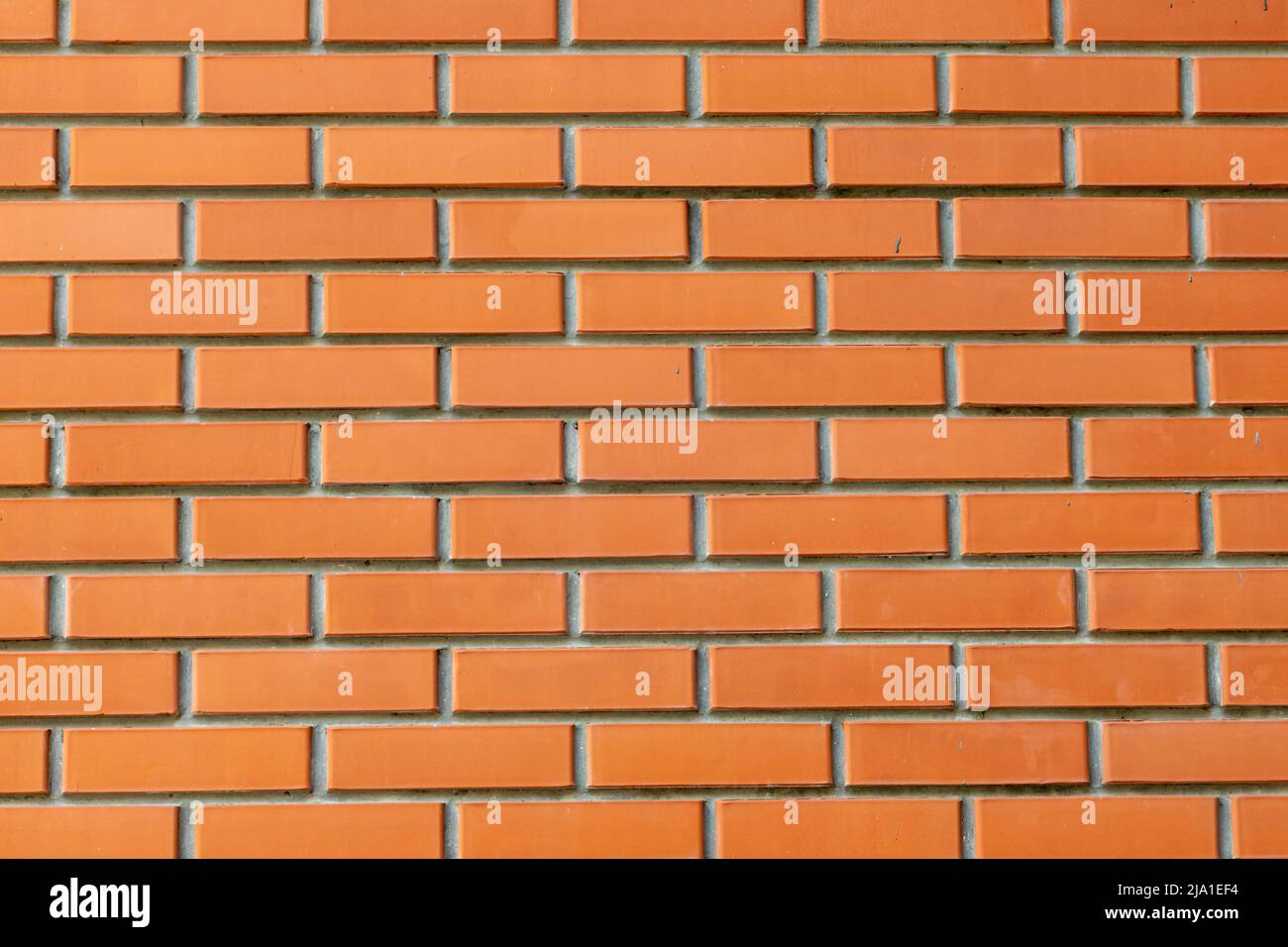The red brick wall texture background is neatly arranged Stock Photo ...