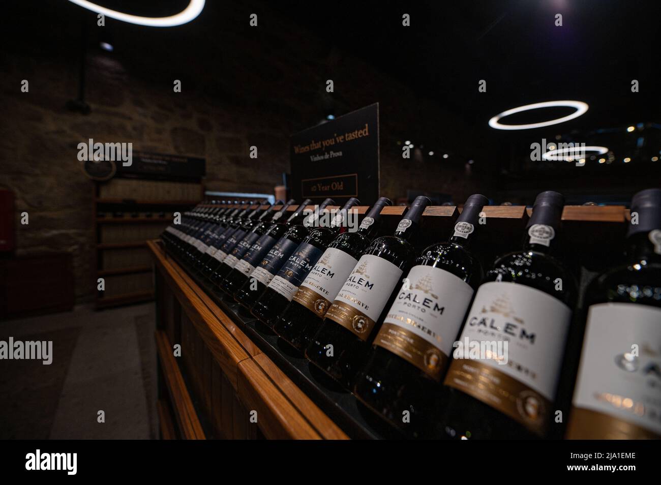 Porto, Portugal. 2022 May 05 . Calem winery in Gaia in the city of ...