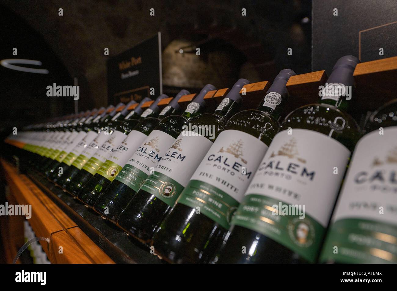 Porto, Portugal. 2022 May 05 . Calem winery in Gaia in the city of ...