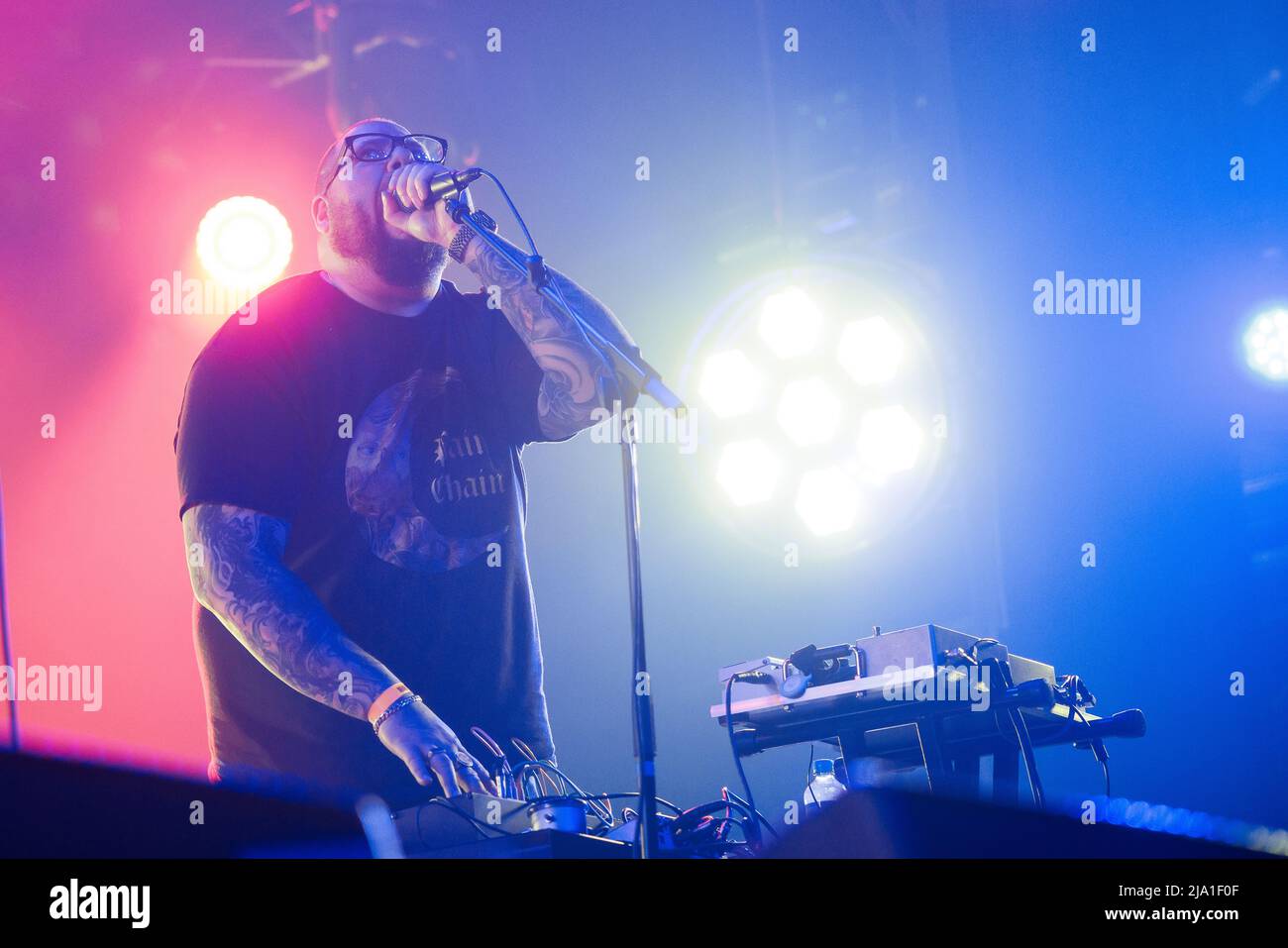 Tilburg, Netherlands. 24th, April 2022. Ethan Lee McCarthy of Primitive ...