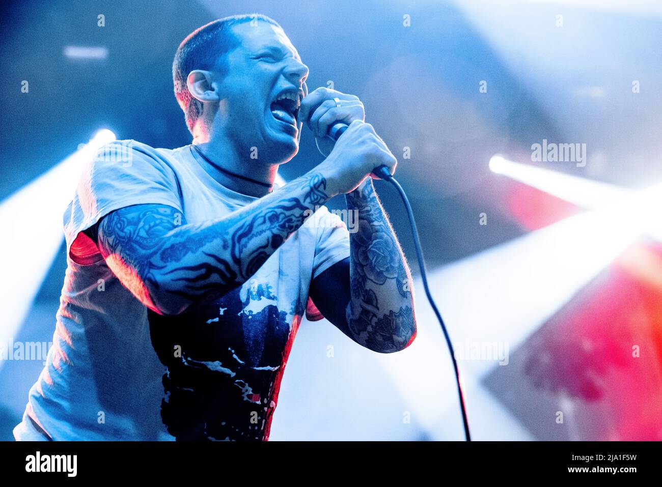 Tilburg, Netherlands. 24th, April 2022. The American grindcore band ...