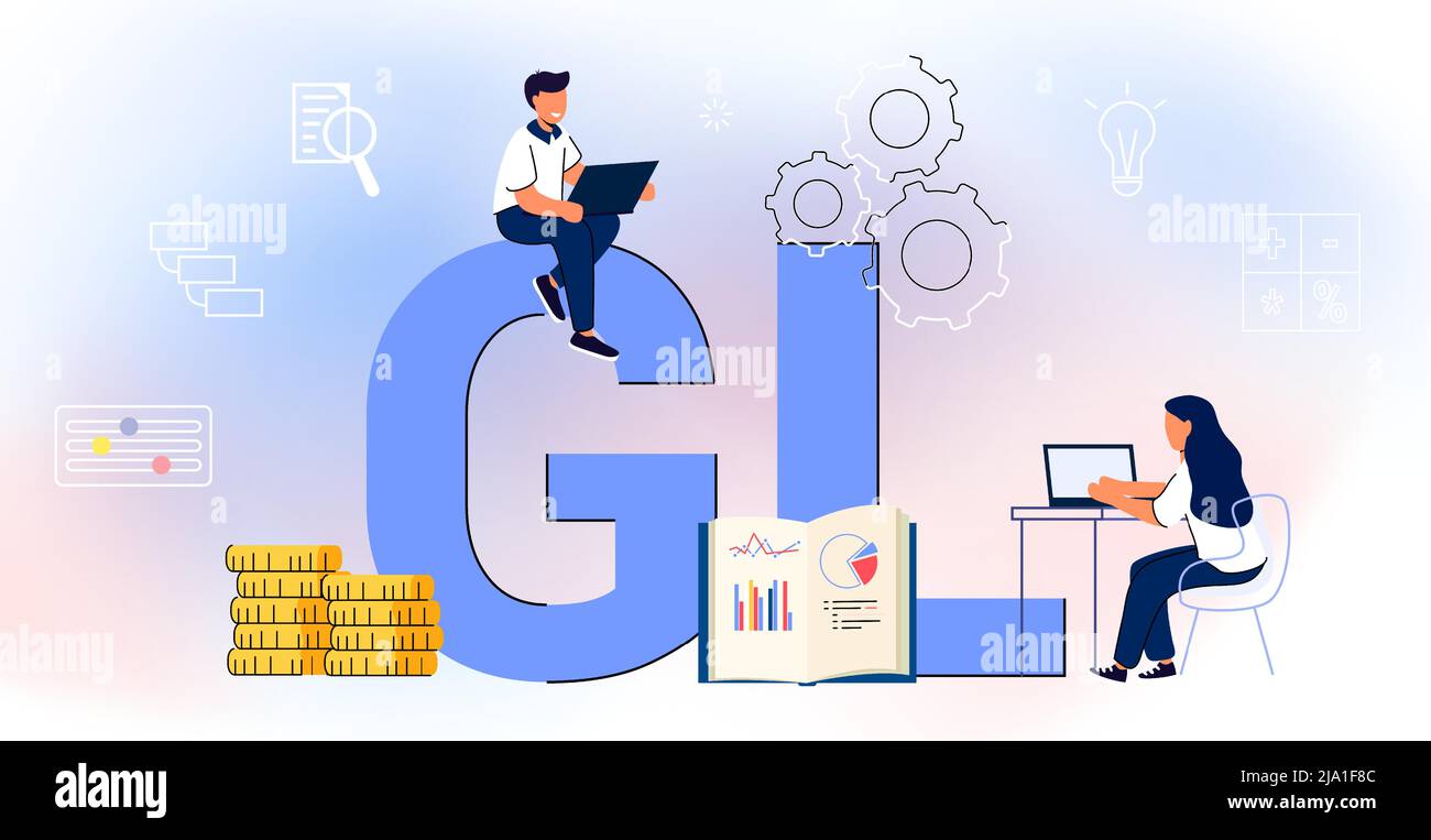 GL General Ledger Accounting general ledger Expenses vector ...