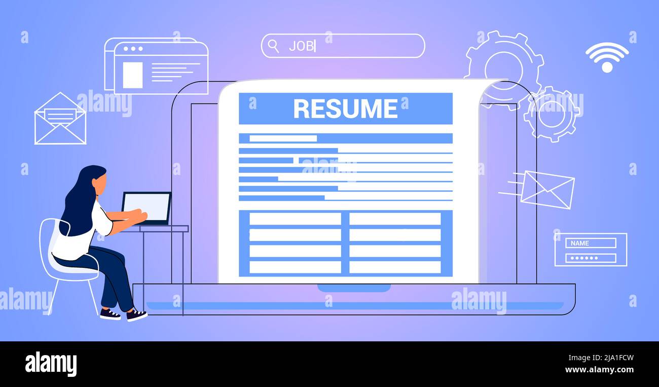 Unemployment concept Dismisses employee Jobless troubles Work crisis ...