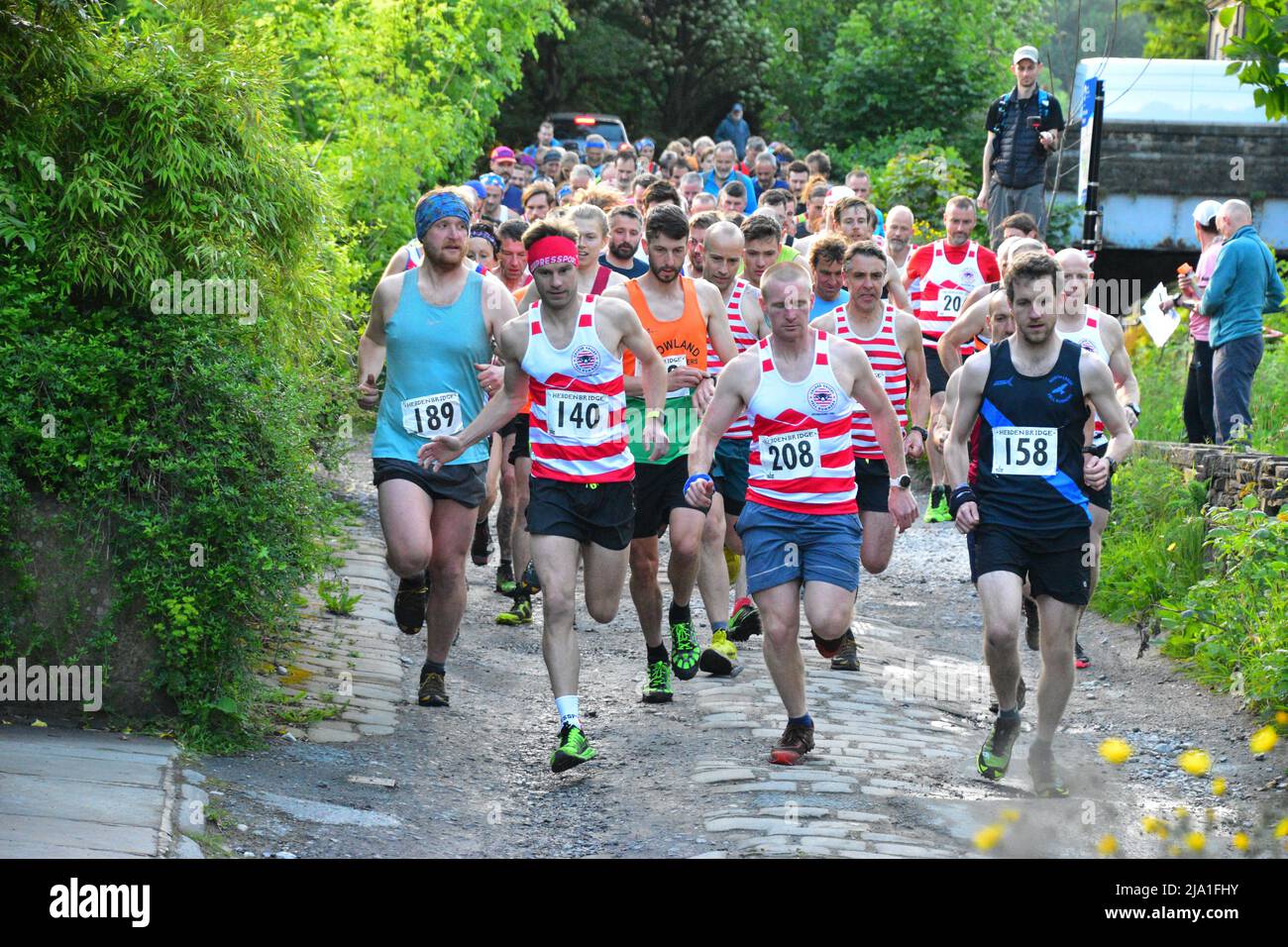 Calder valley fell runners hi-res stock photography and images - Alamy