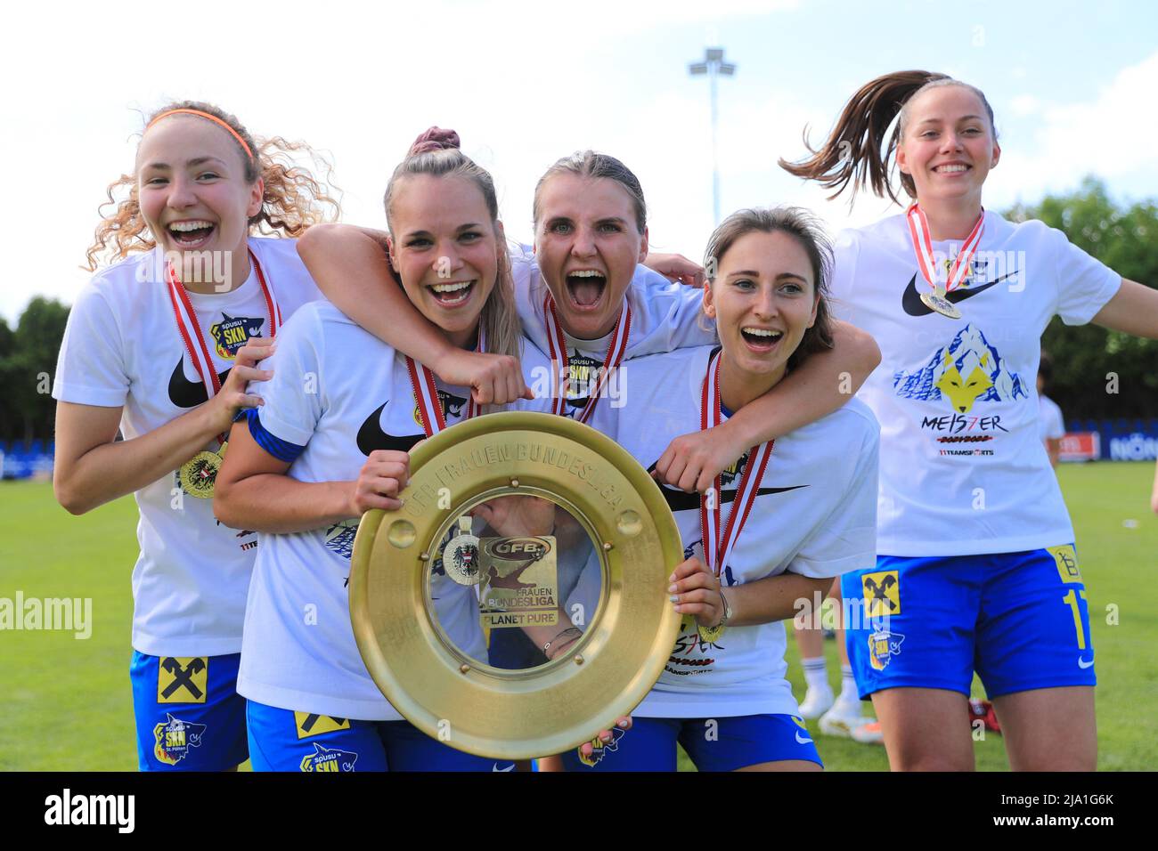 May 26, 2022, %G: SKN St Polten's Melanie Brunnthaler, Julia ...