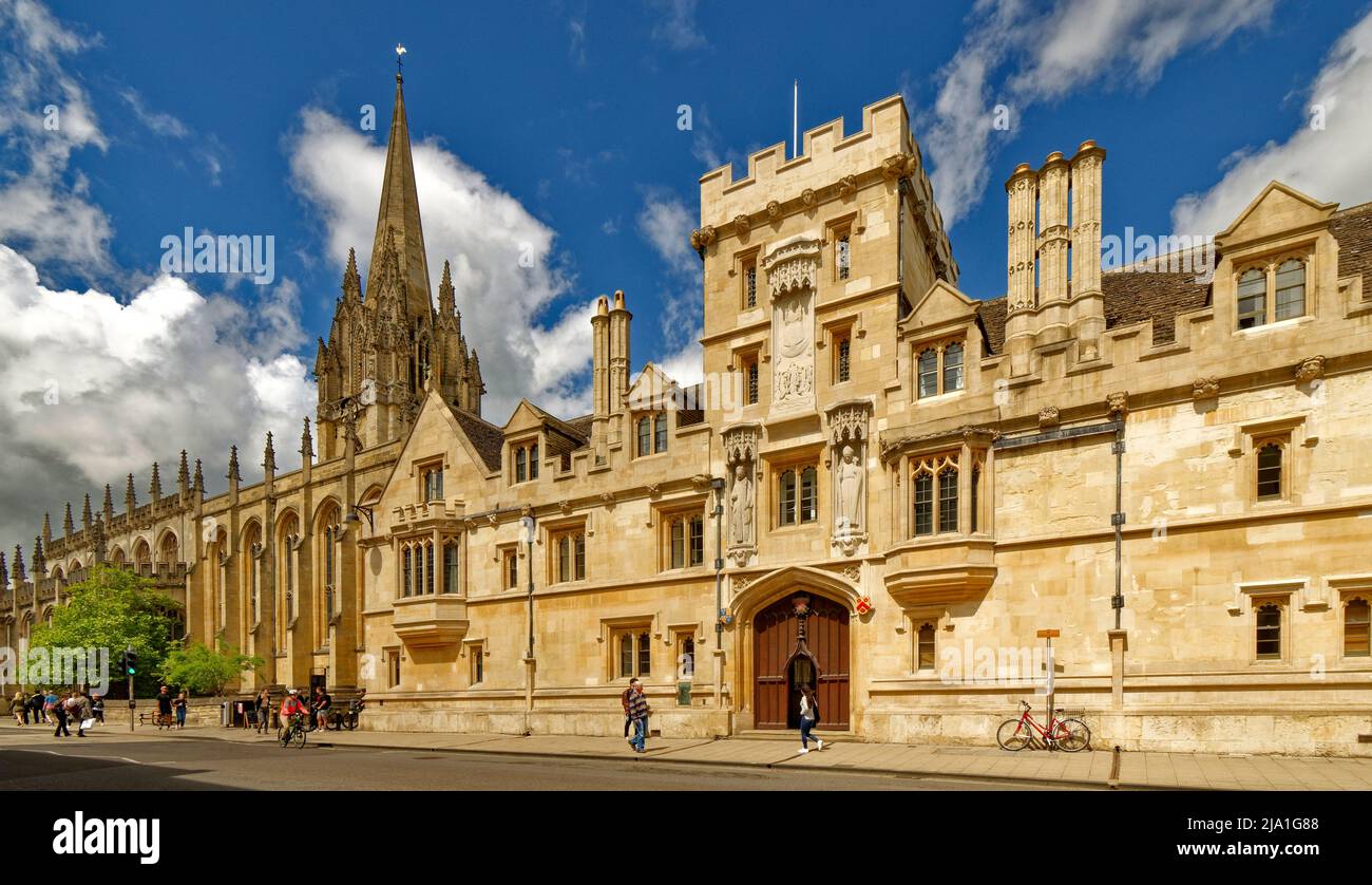 All souls college building hi-res stock photography and images - Alamy
