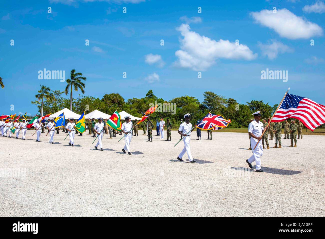 Ladyville, Belize. 20th May, 2022. Partner nations closed out the ...