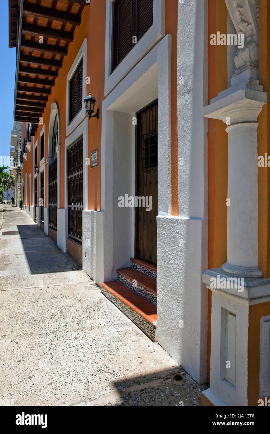Building Old San Juan Puerto Rico V Stock Photo - Alamy