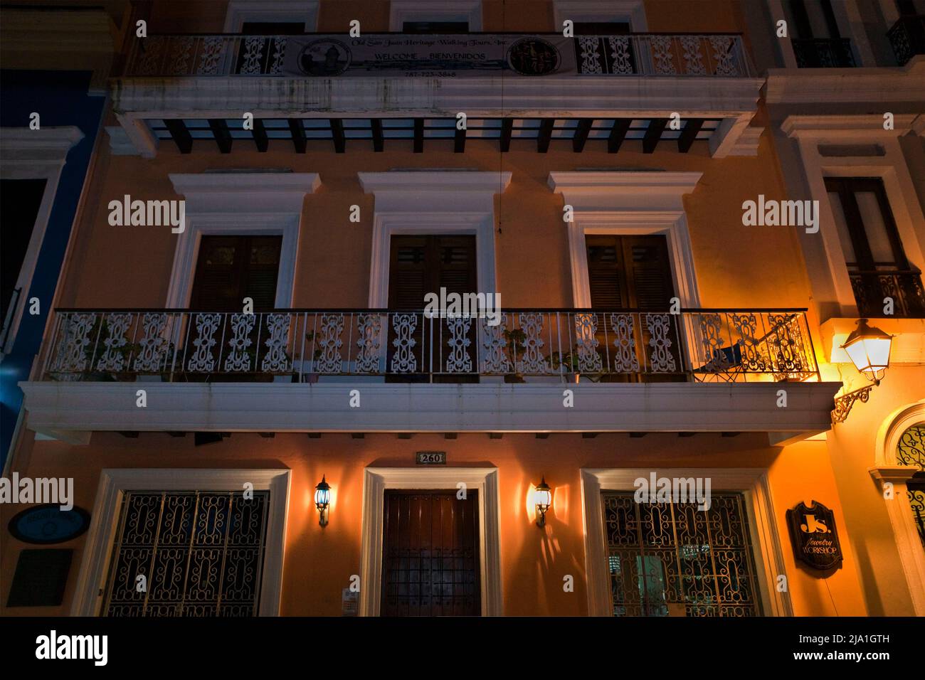 Building Old San Juan Puerto Rico H Stock Photo - Alamy
