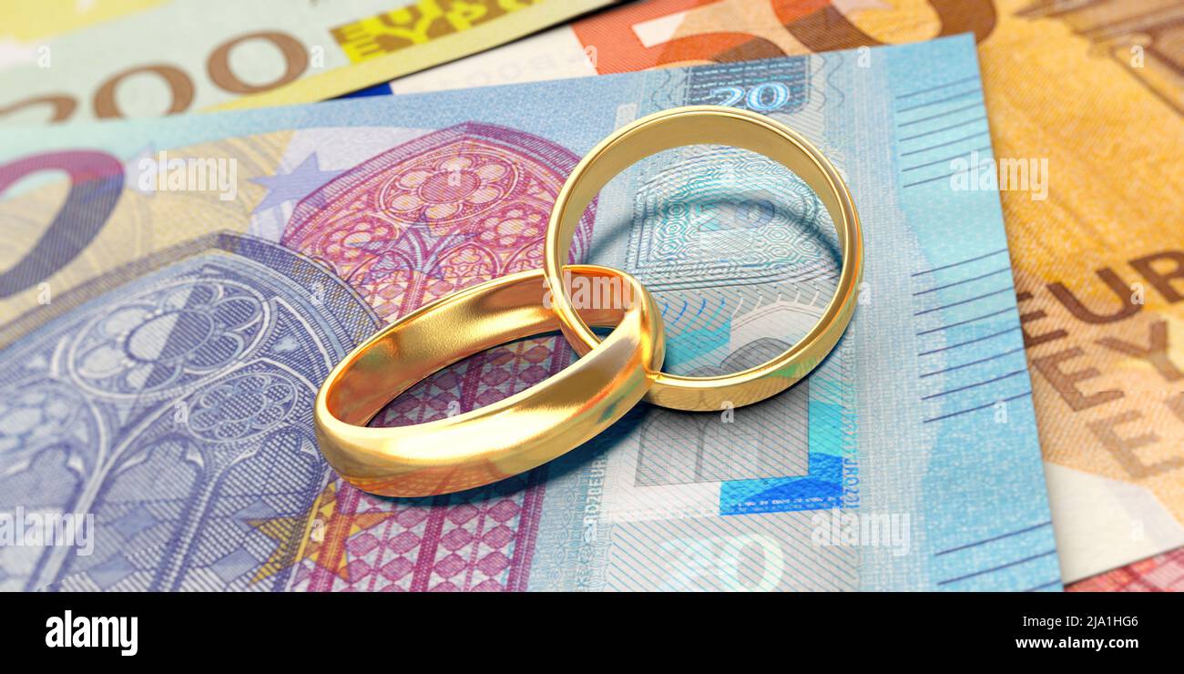 Marriage and money Stock Photo - Alamy