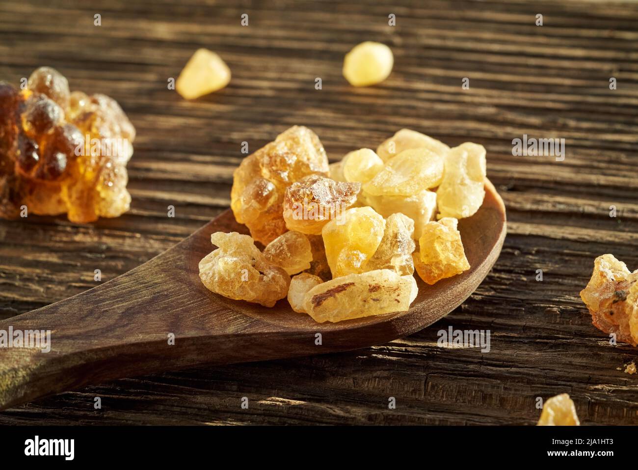 Frankincense resin crystals - ingredient for aromatherapy essential ...