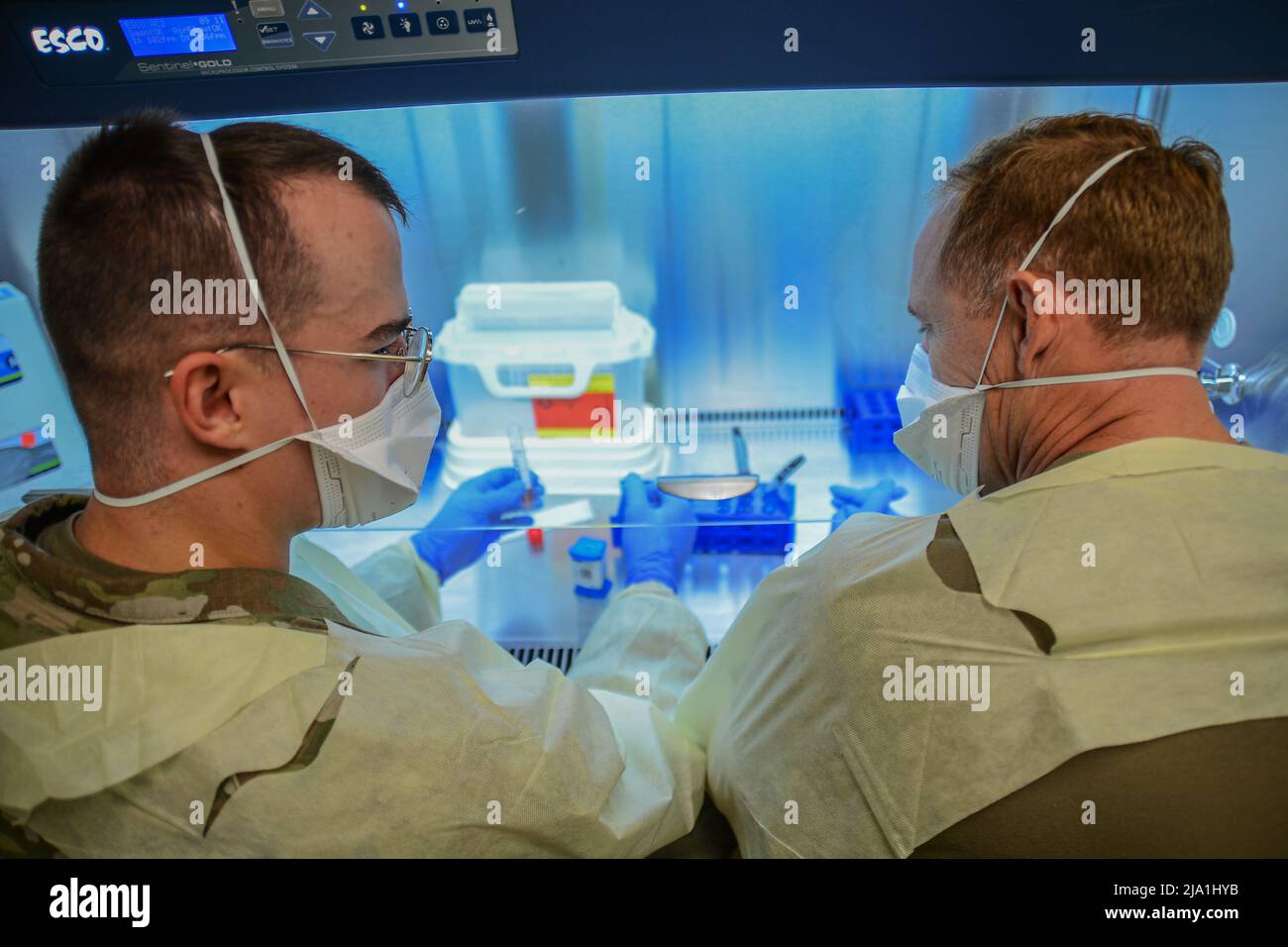 Tampa, Florida, USA. 19th May, 2022. Senior Airman Jonathon Moore, a ...