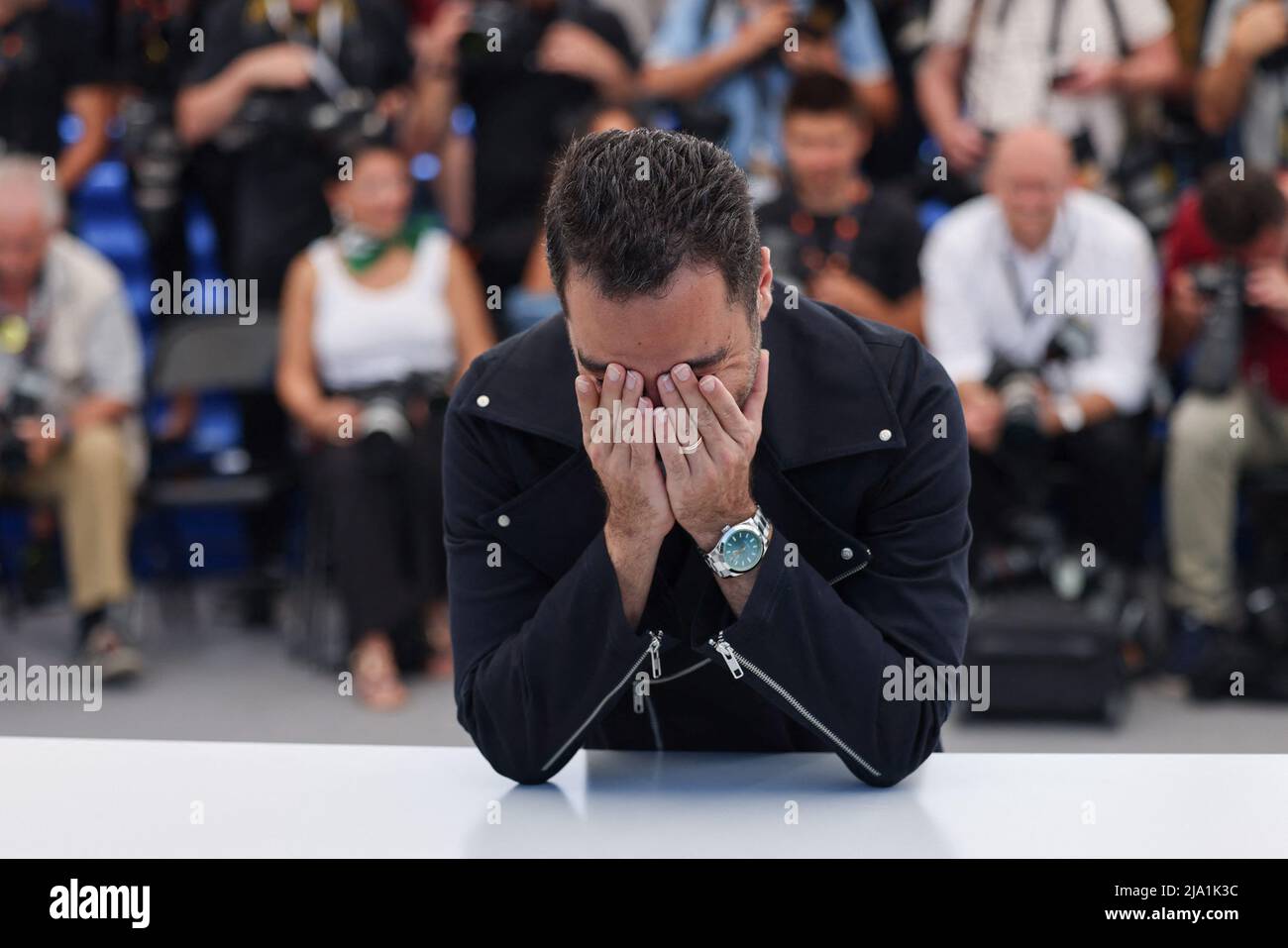 Cannes, France. May 26, 2022, Navid Mohammadzadeh attending the ...