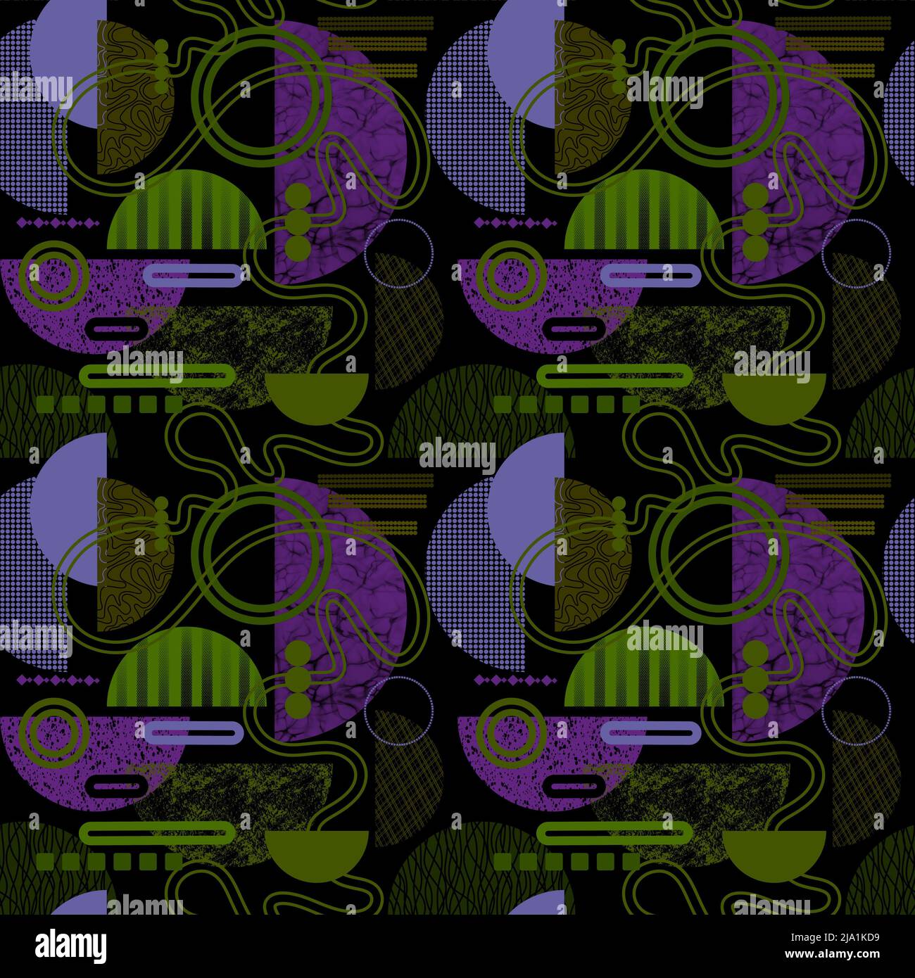 Summer abstract geometric seamless pattern for wallpaper and fabrics ...