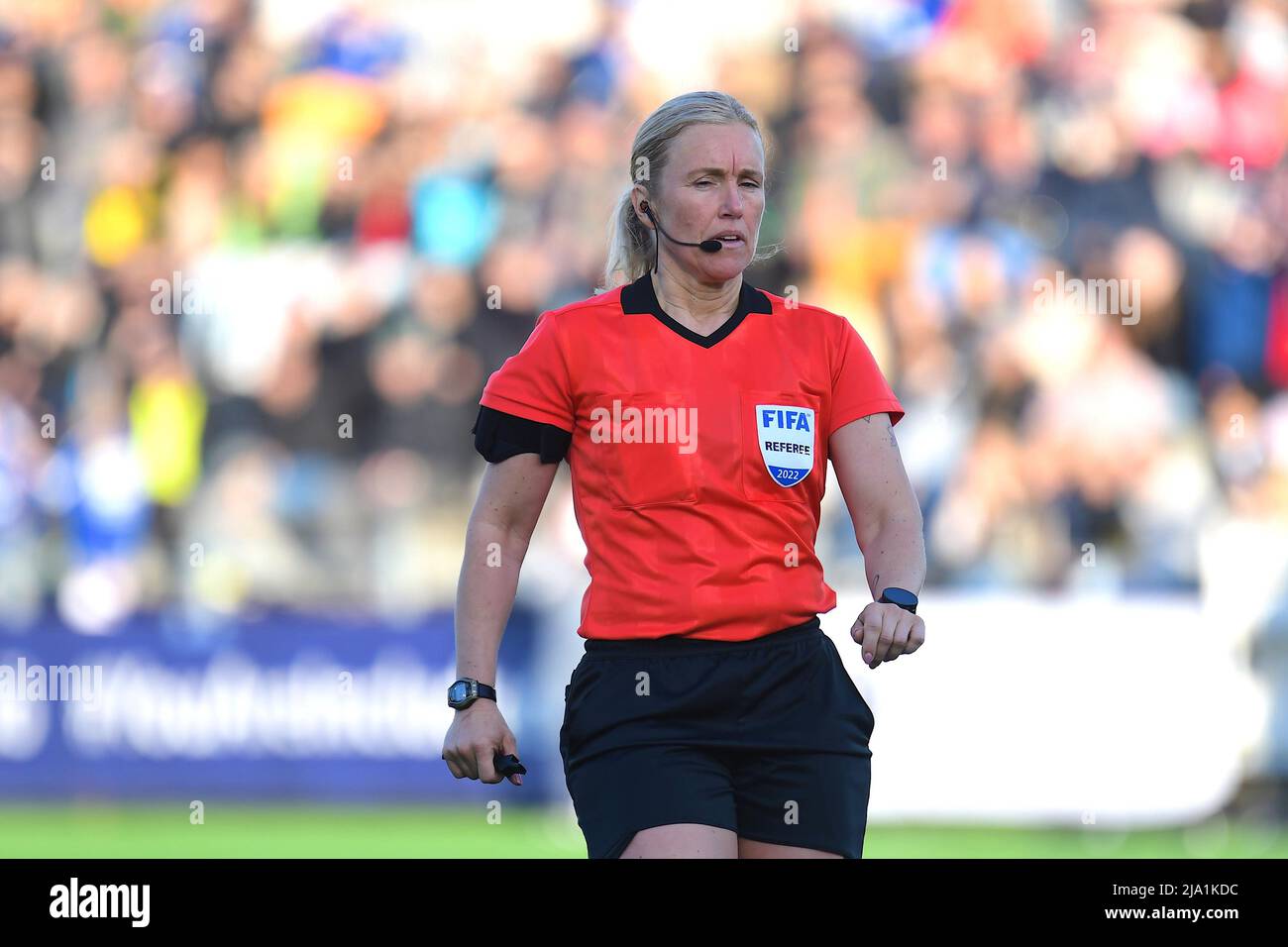 Malmo, Sweden, May 26th 2022: referee Sara Persson during the Swedish ...